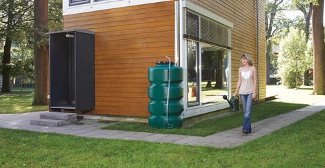 Regenwassertanks oberirdisch | GARANTIA