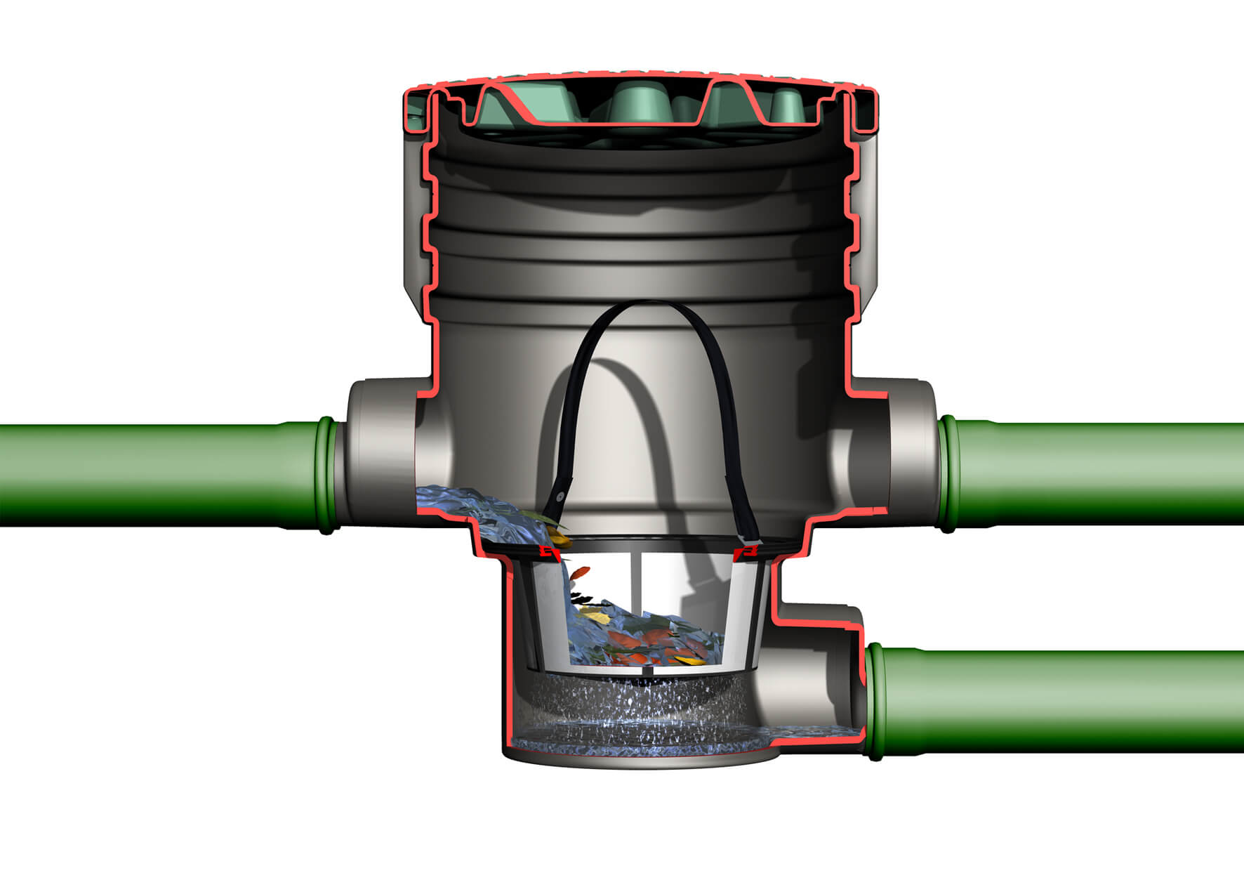 Underground fine filter | GARANTIA